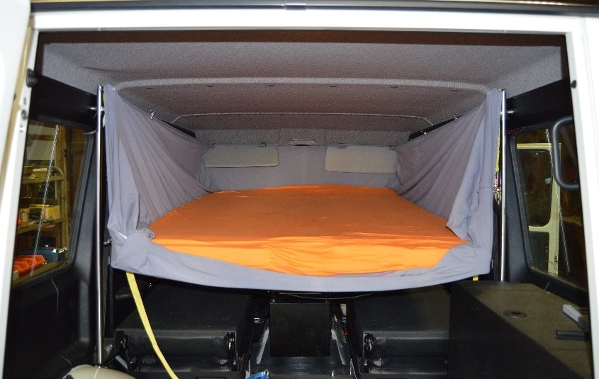 Mercedes G Klasse - Autohimmelbett - ein Hubbett für jedes Fahrzeug